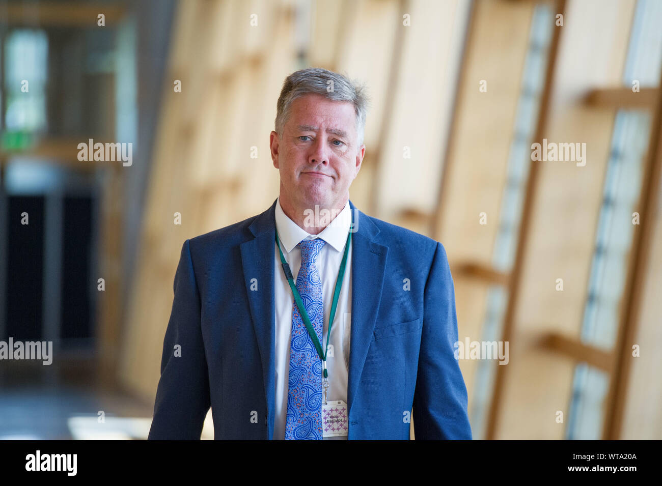Edinburgh, UK. 5 September 2019. Pictured: Keith Brown MSP - Depute ...