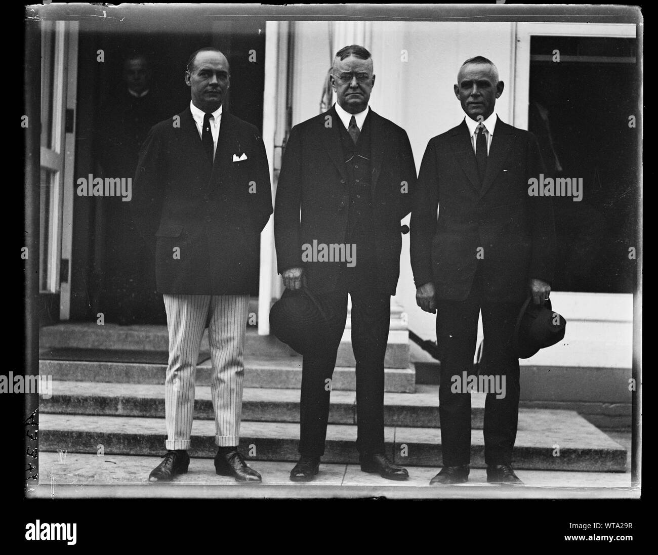 Men at White House, Washington, D.C Stock Photo - Alamy