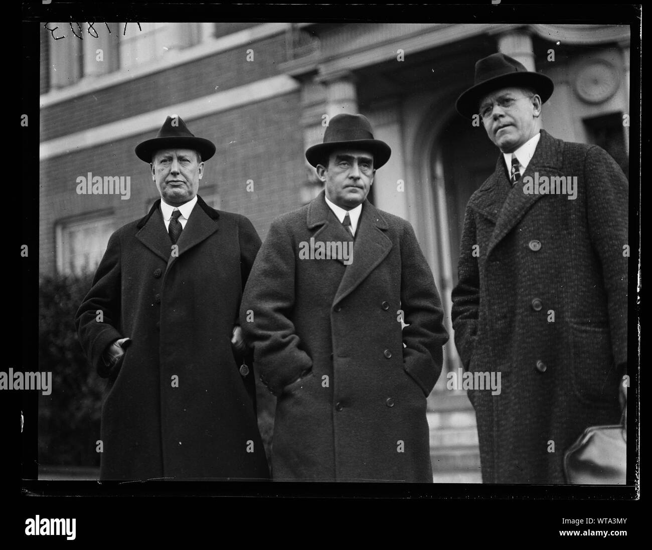 Men at Woodrow Wilson House, Washington, D.C Stock Photo - Alamy