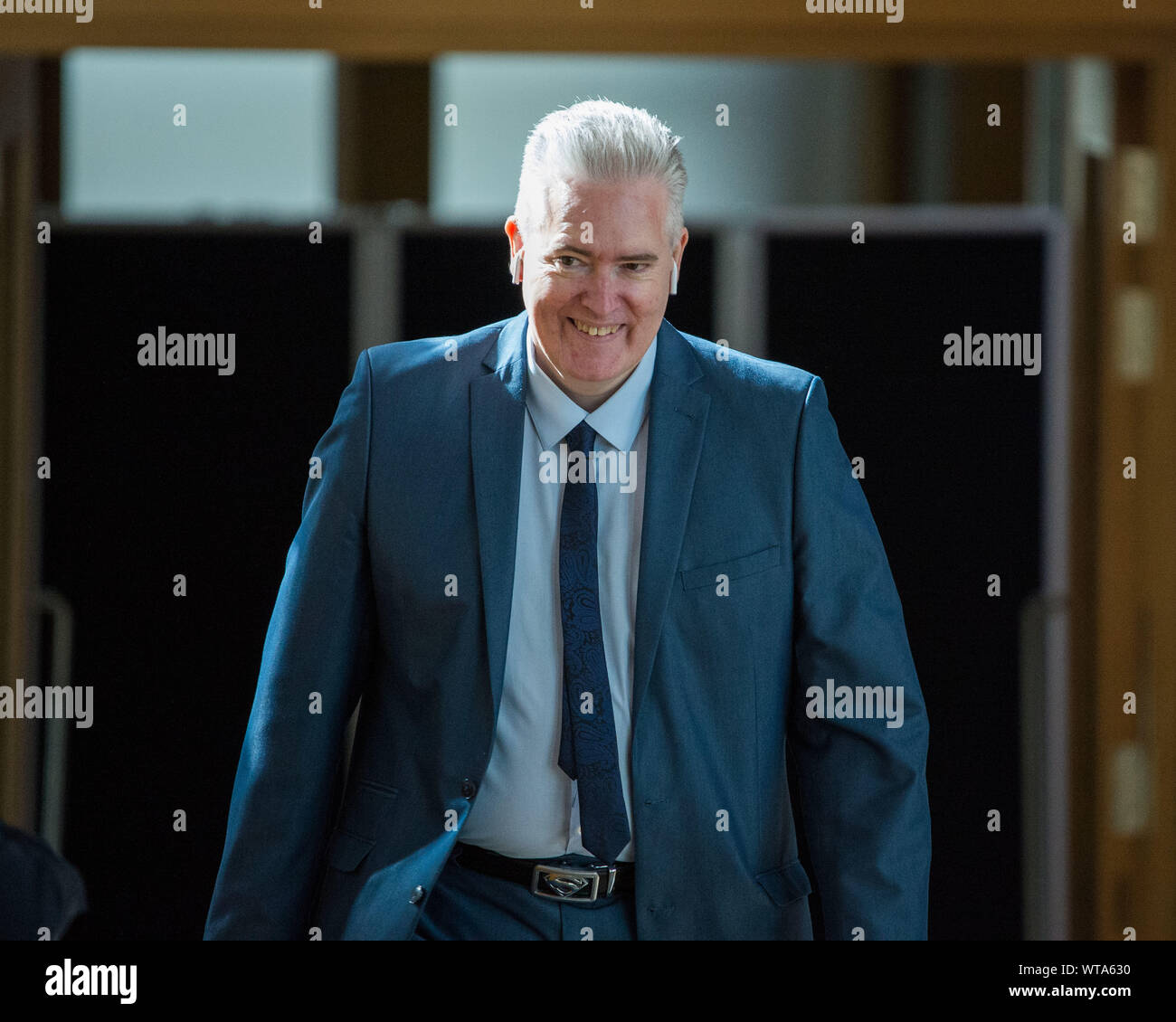 Edinburgh, UK. 5 September 2019. Pictured: George Adam MSP - Paisley ...