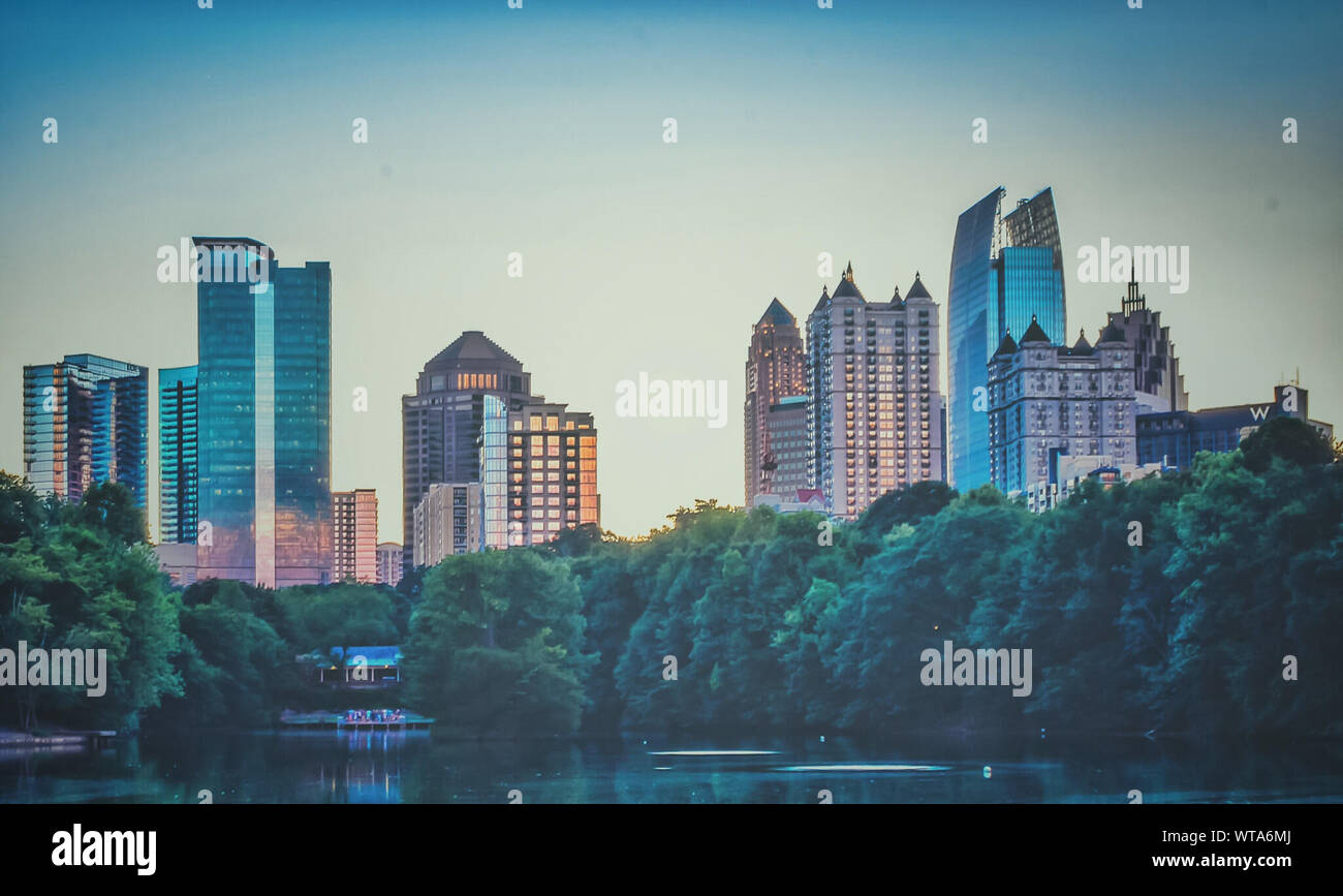 Midtown atlanta buildings hi-res stock photography and images - Alamy