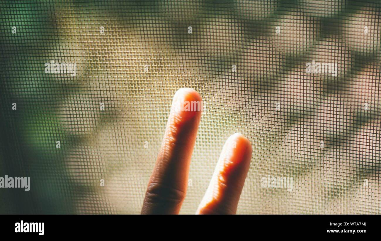 Peace sign hand showing two hi-res stock photography and images - Alamy