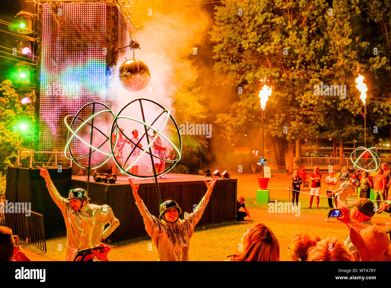 Electric Fire, Pyro Musical show, PNE Fair, Pacific National Exhibition ...