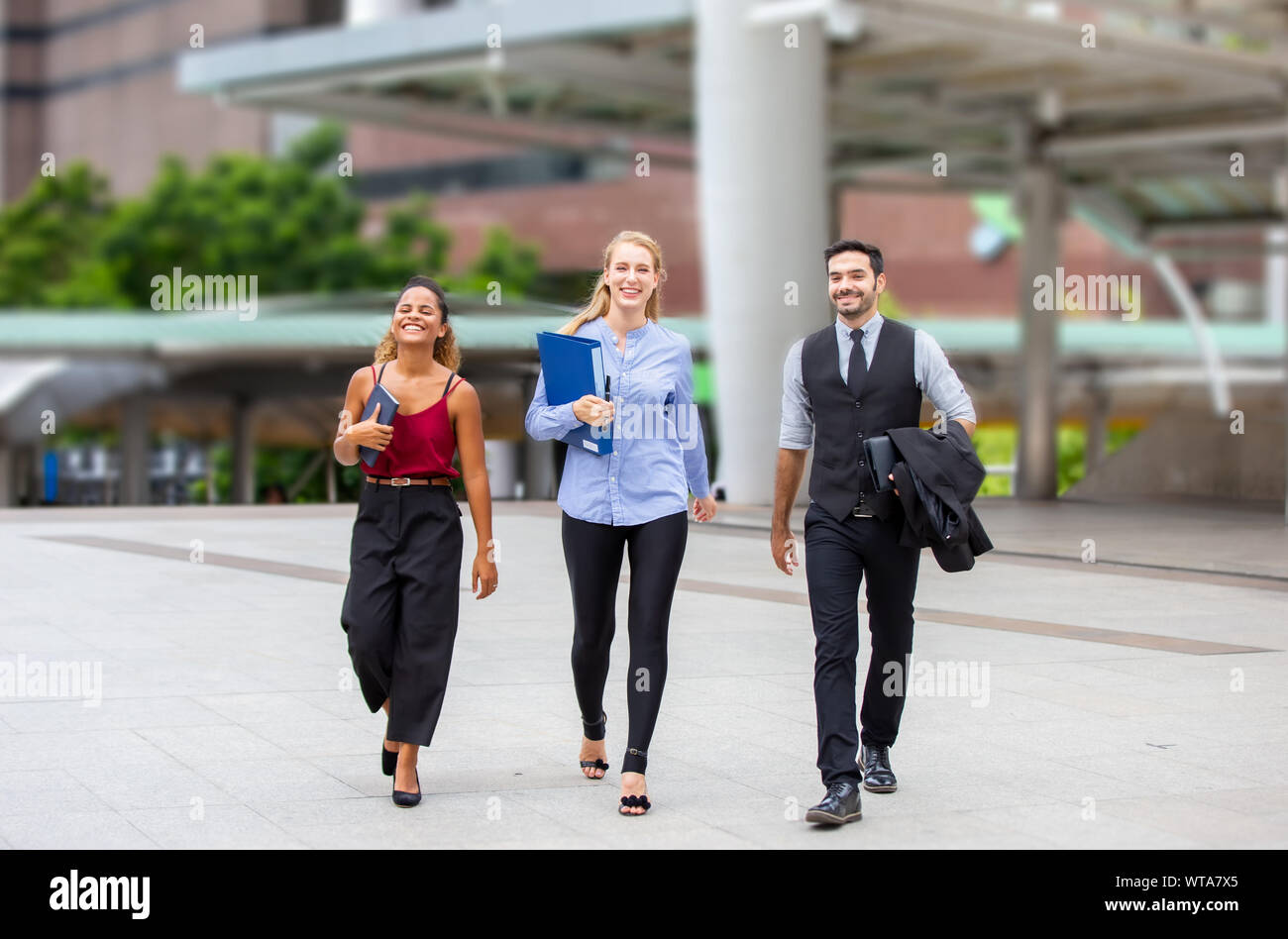 Creative business people working in start up office Group Of Asian and ...