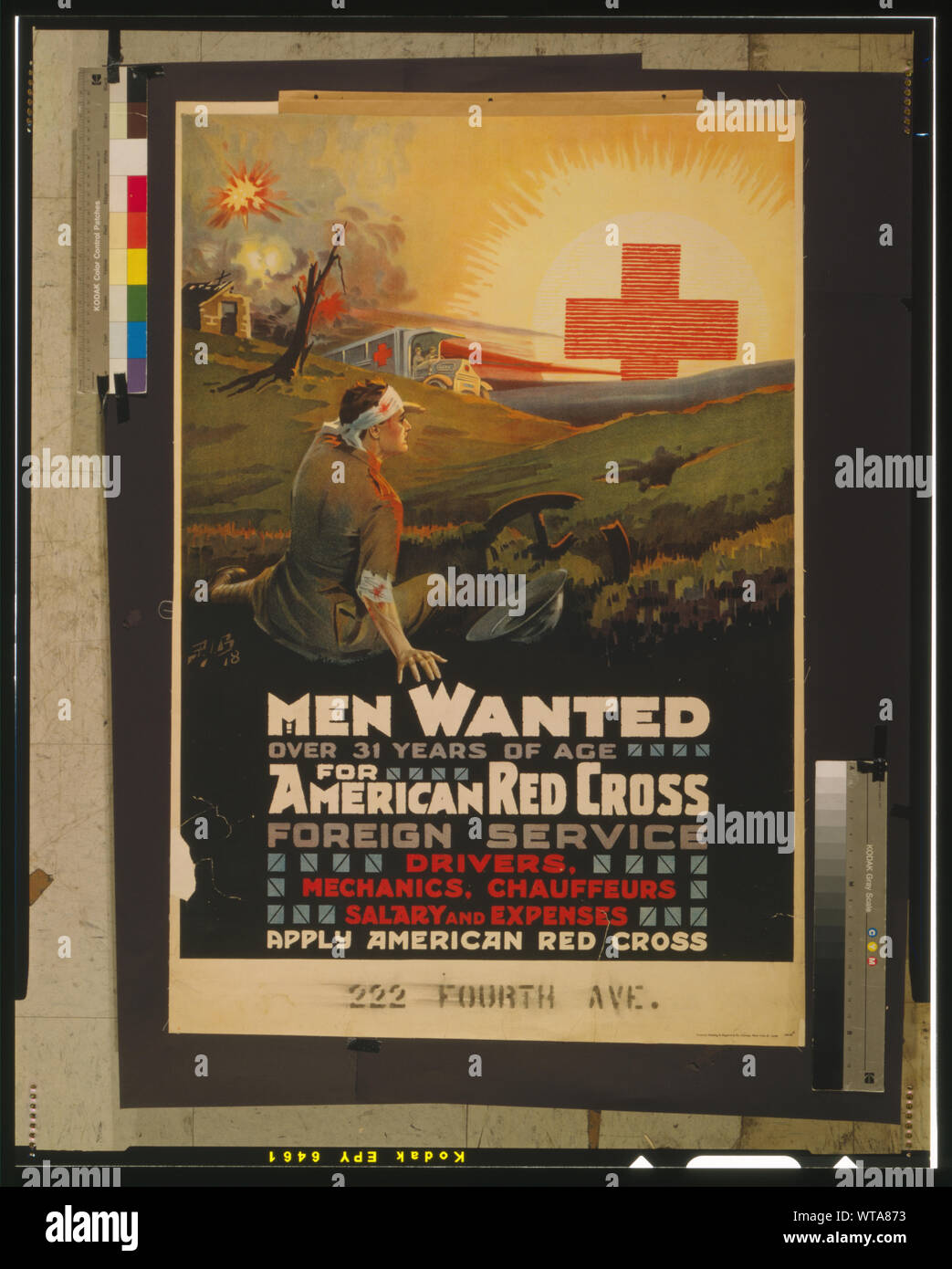 American ambulance poster hi-res stock photography and images - Alamy