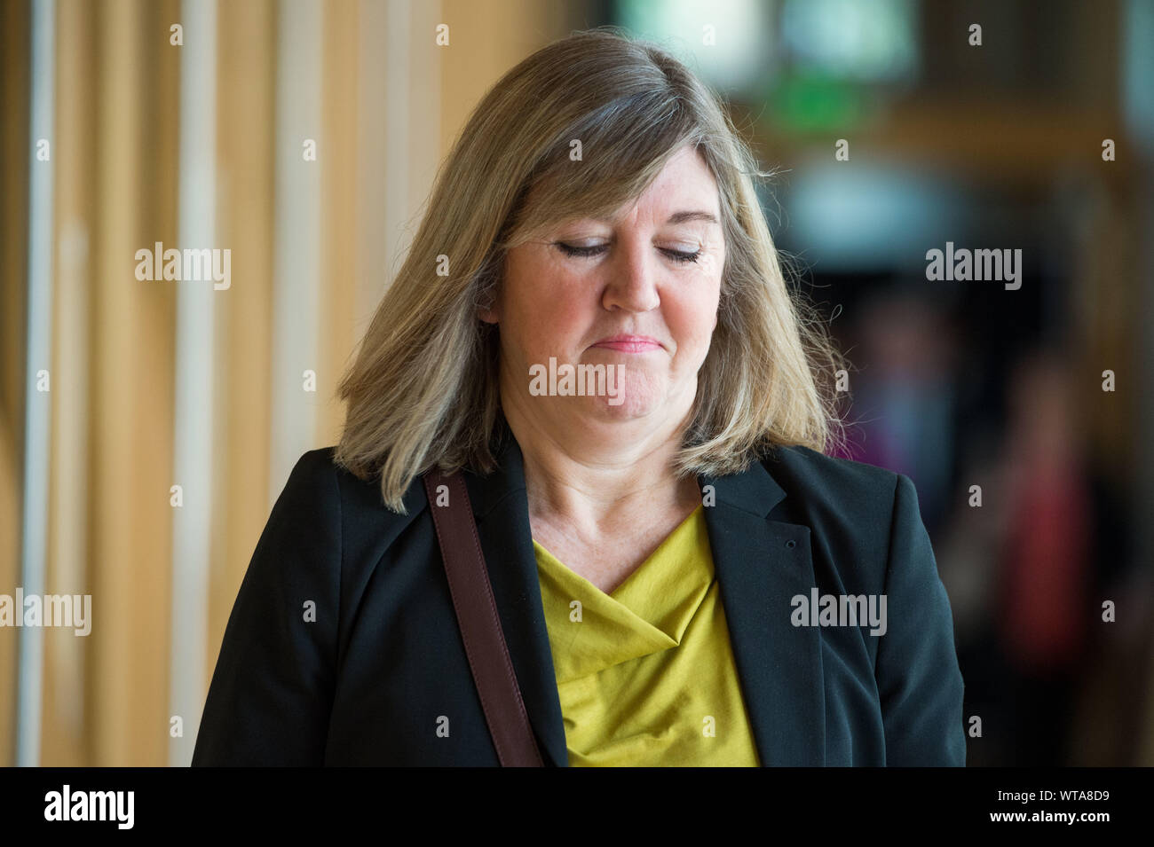 Edinburgh, UK. 5 September 2019. Pictured: Alison Johnstone MSP - Co ...