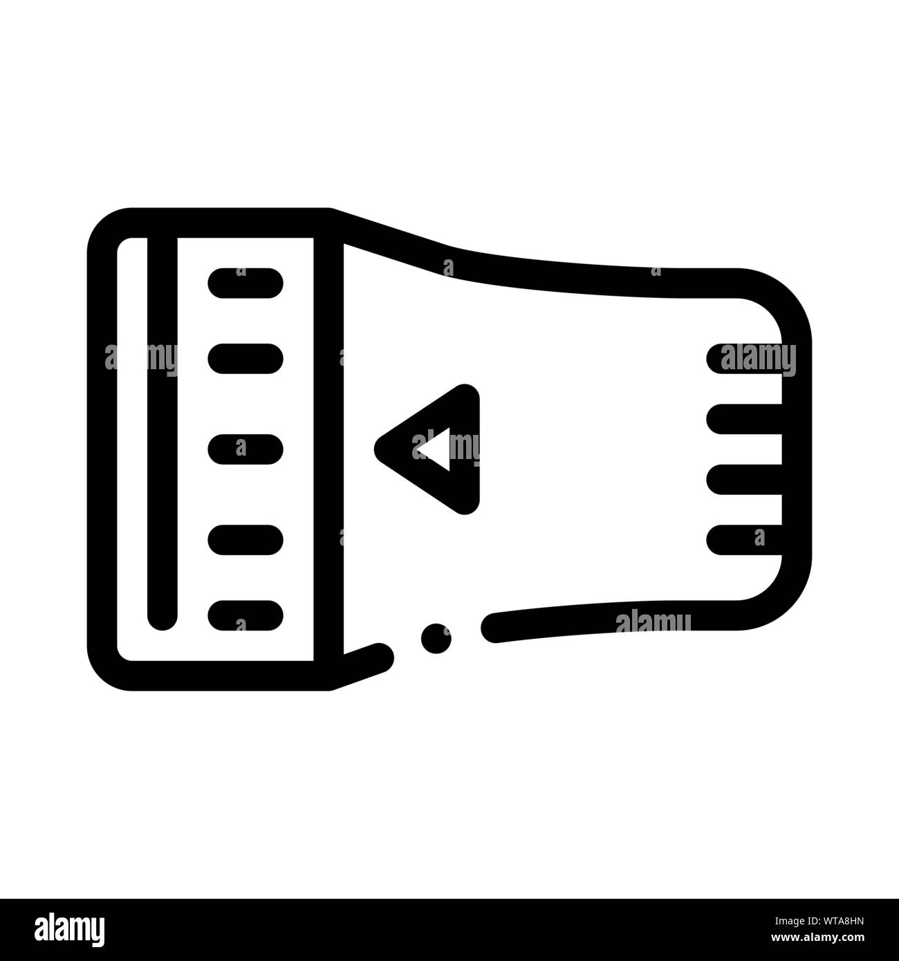 Temperature Regulator Radiator Detail Vector Icon Stock Vector Image ...