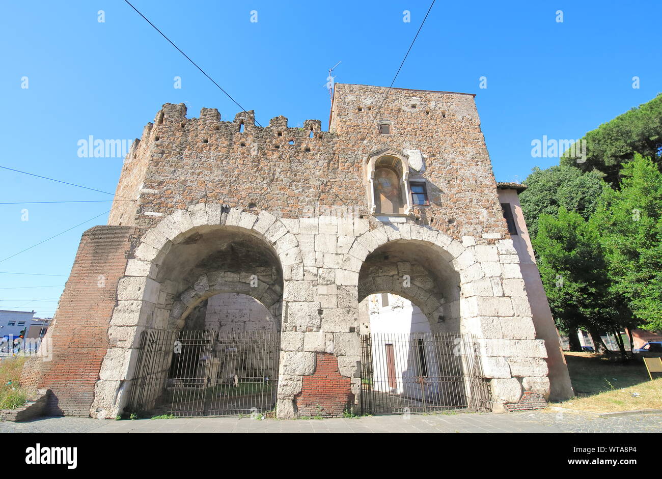 Gate of san paolo hi-res stock photography and images - Alamy