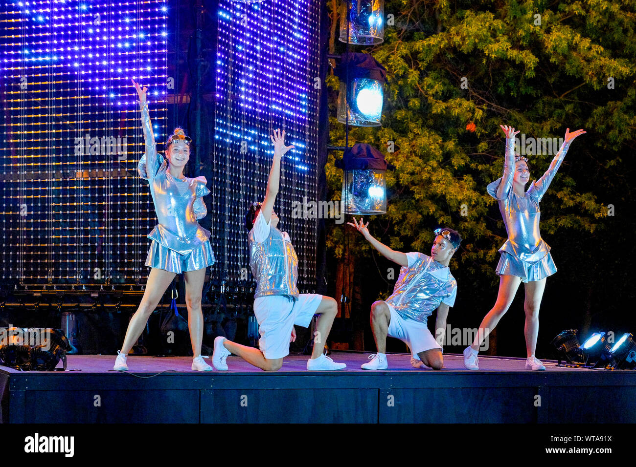 Electric Fire, Pyro Musical show, PNE Fair, Pacific National Exhibition ...