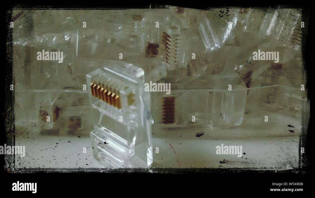 Ethernet connector hi-res stock photography and images - Alamy
