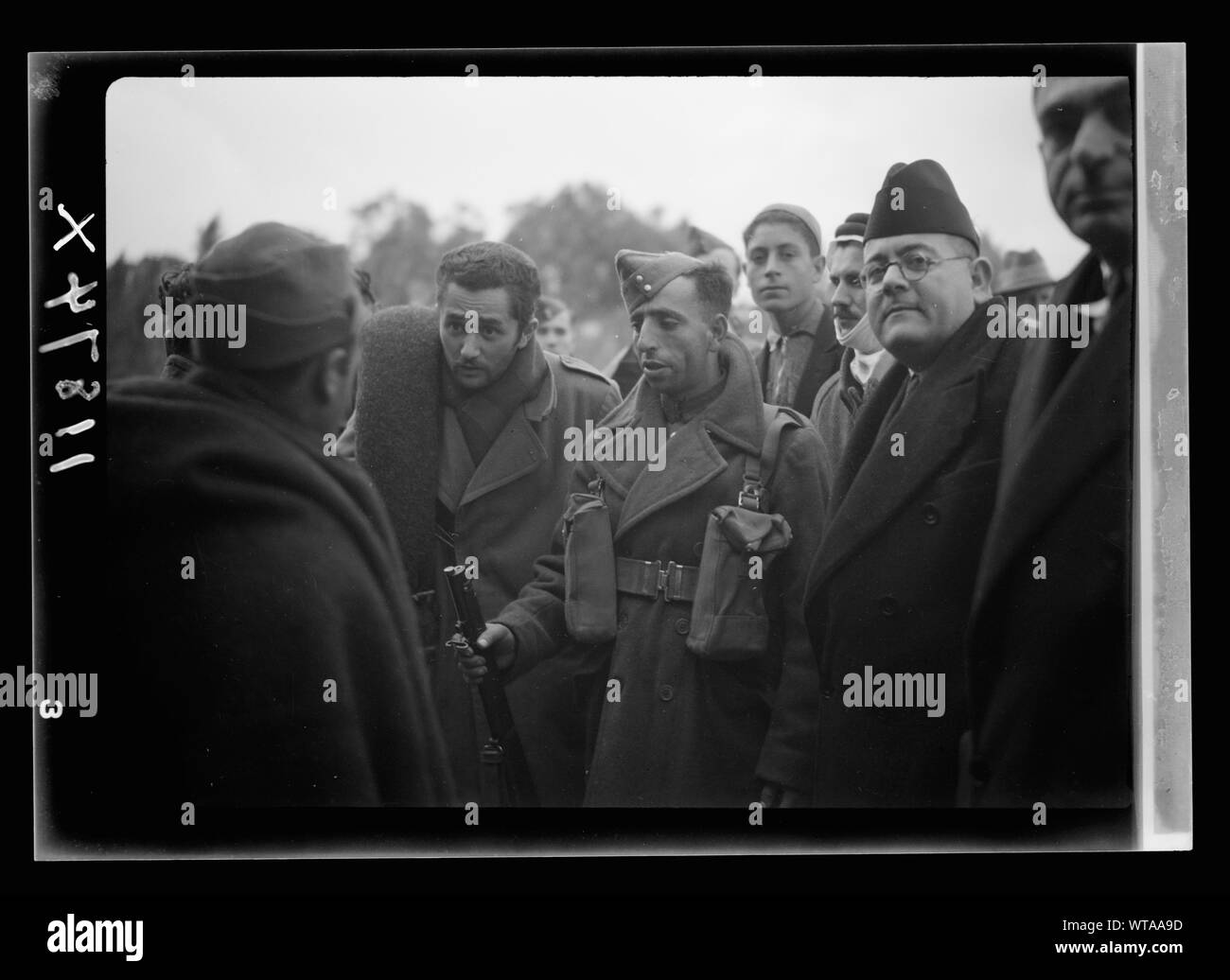 Standing in the crowd Black and White Stock Photos & Images - Alamy