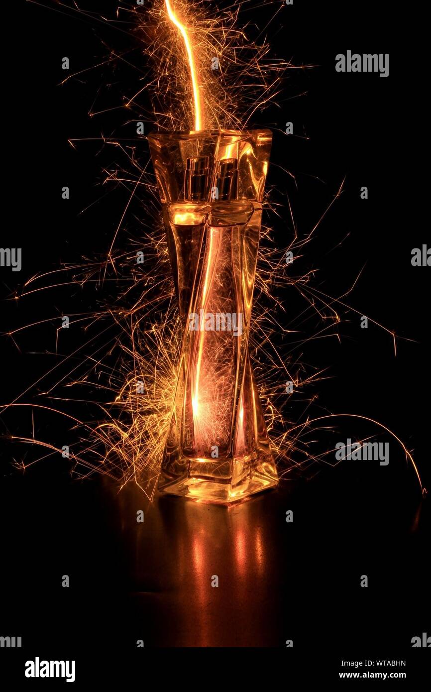 Abstract Light Painting Stock Photo - Alamy