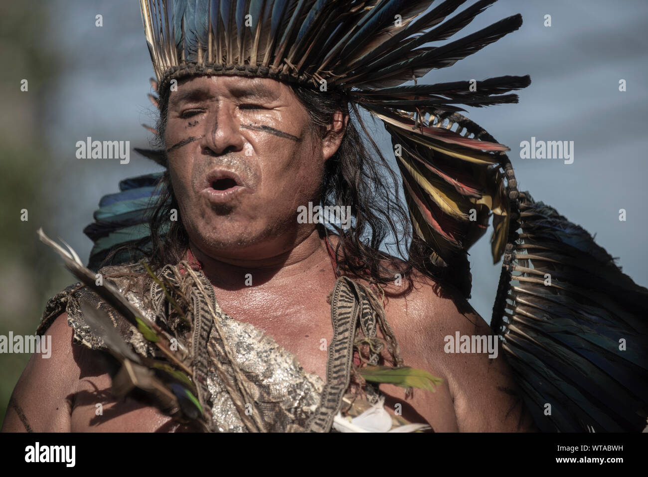 Brazilian tribe hi-res stock photography and images - Alamy