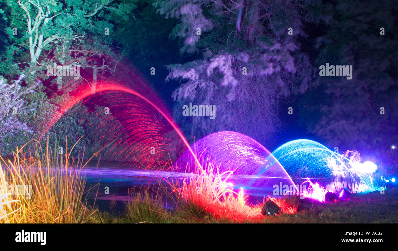 Colorful night scene hi-res stock photography and images - Alamy