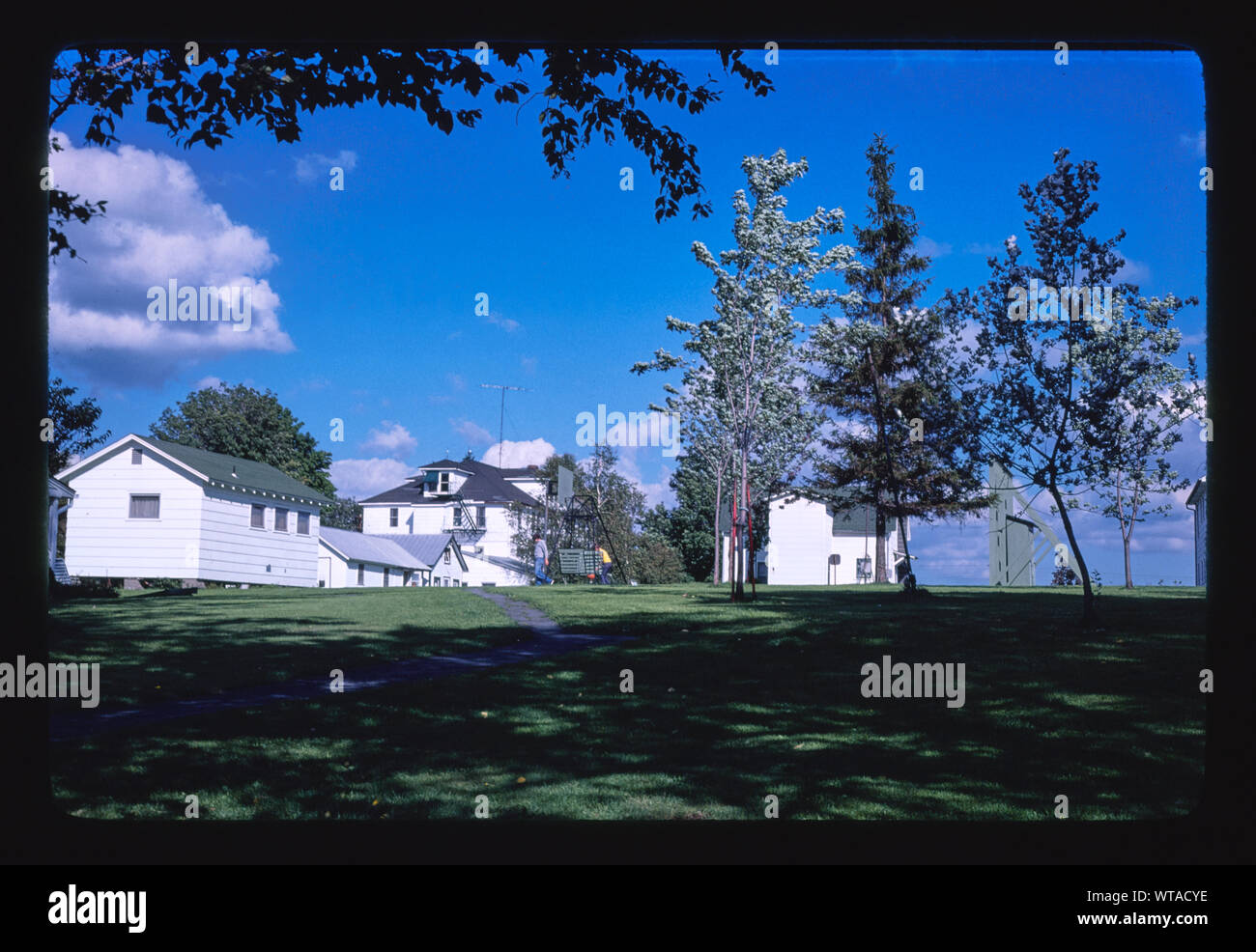 Menges from back to road, Livingston Manor, New York Stock Photo - Alamy