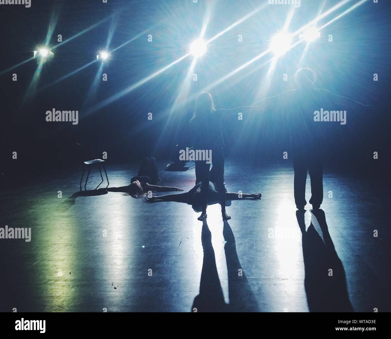 Rehearsing on stage hi-res stock photography and images - Alamy