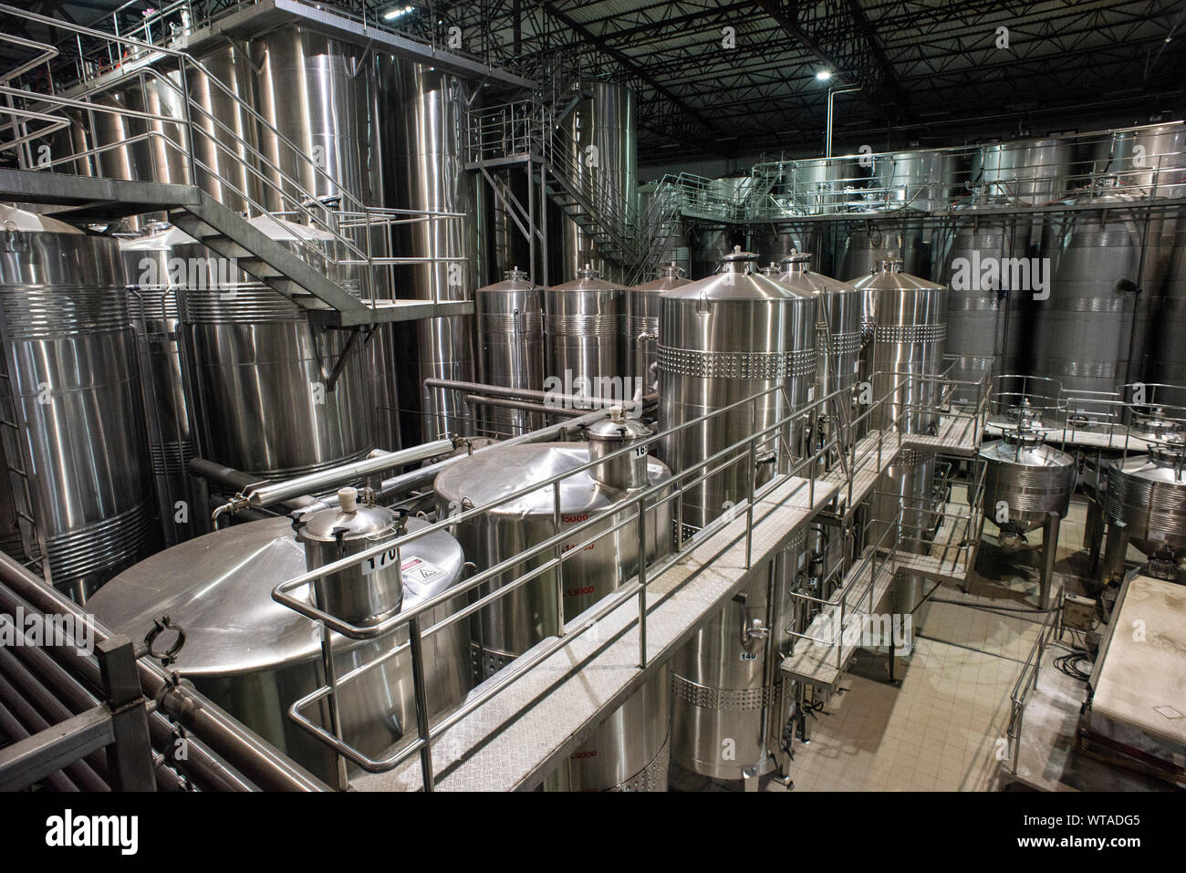 Wine factory in southern Brazil Stock Photo - Alamy