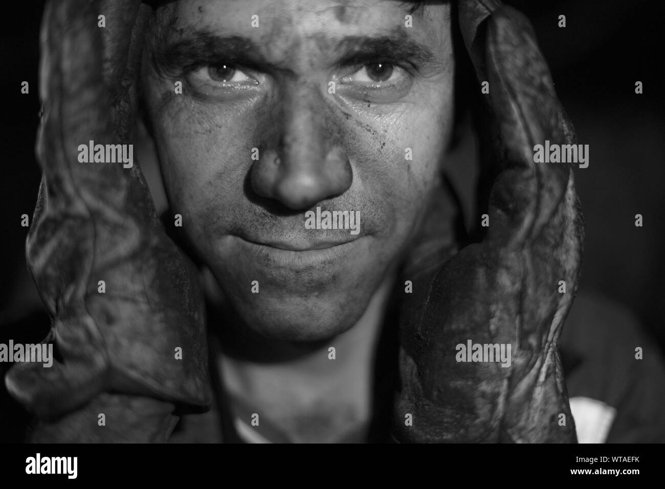 Mine worker coal face hi-res stock photography and images - Alamy