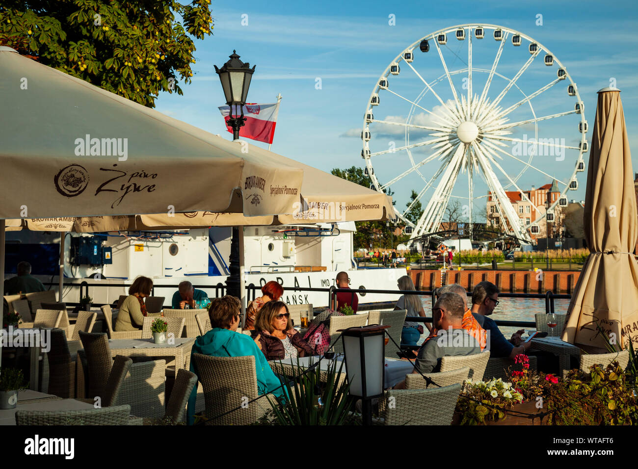 Summer afternoon in Gdansk, POland Stock Photo - Alamy