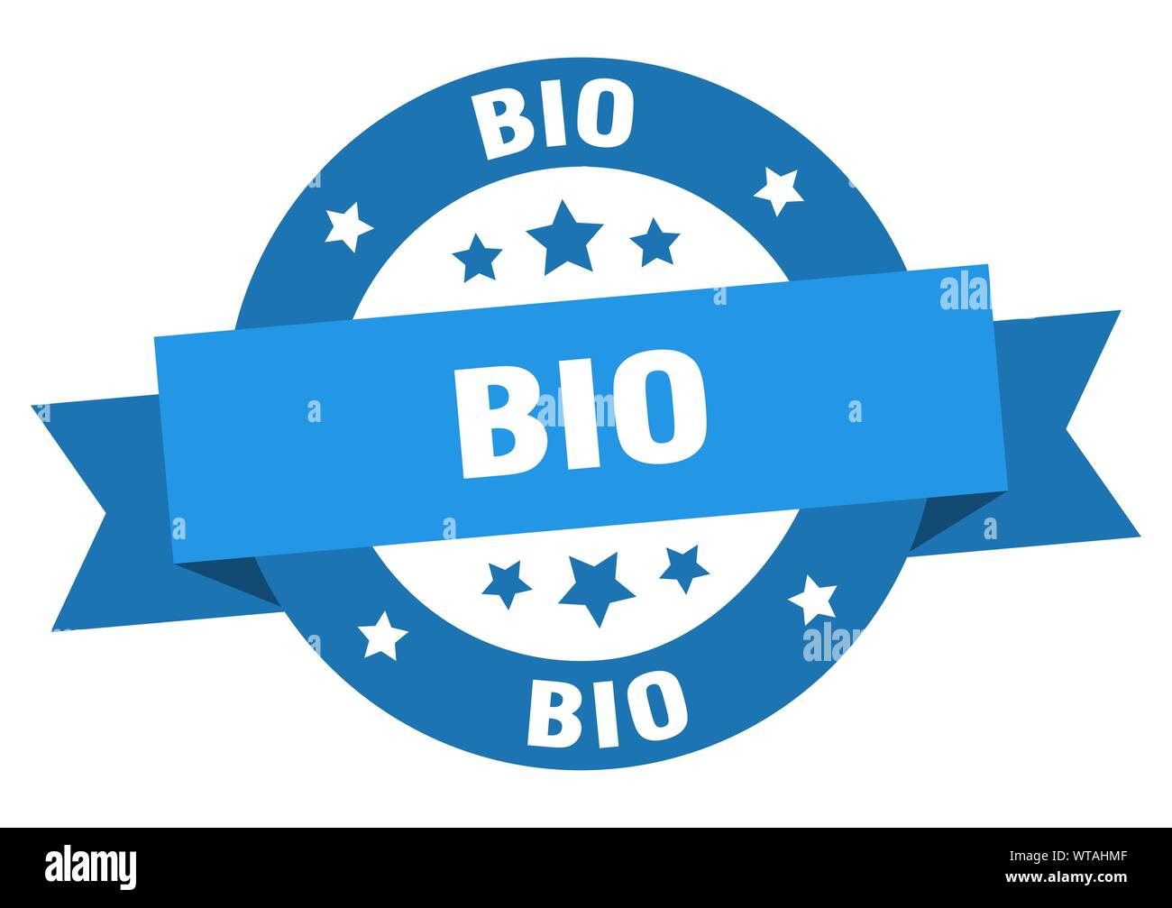 bio ribbon. bio round blue sign. bio Stock Vector Image & Art - Alamy