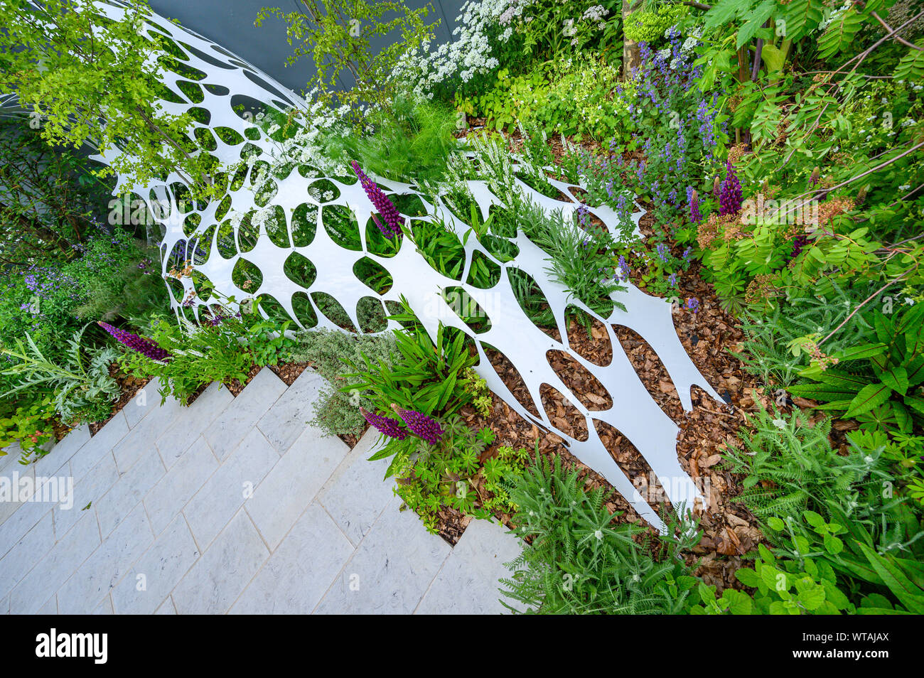 The Manchester Garden by Exterior Architecture Stock Photo - Alamy