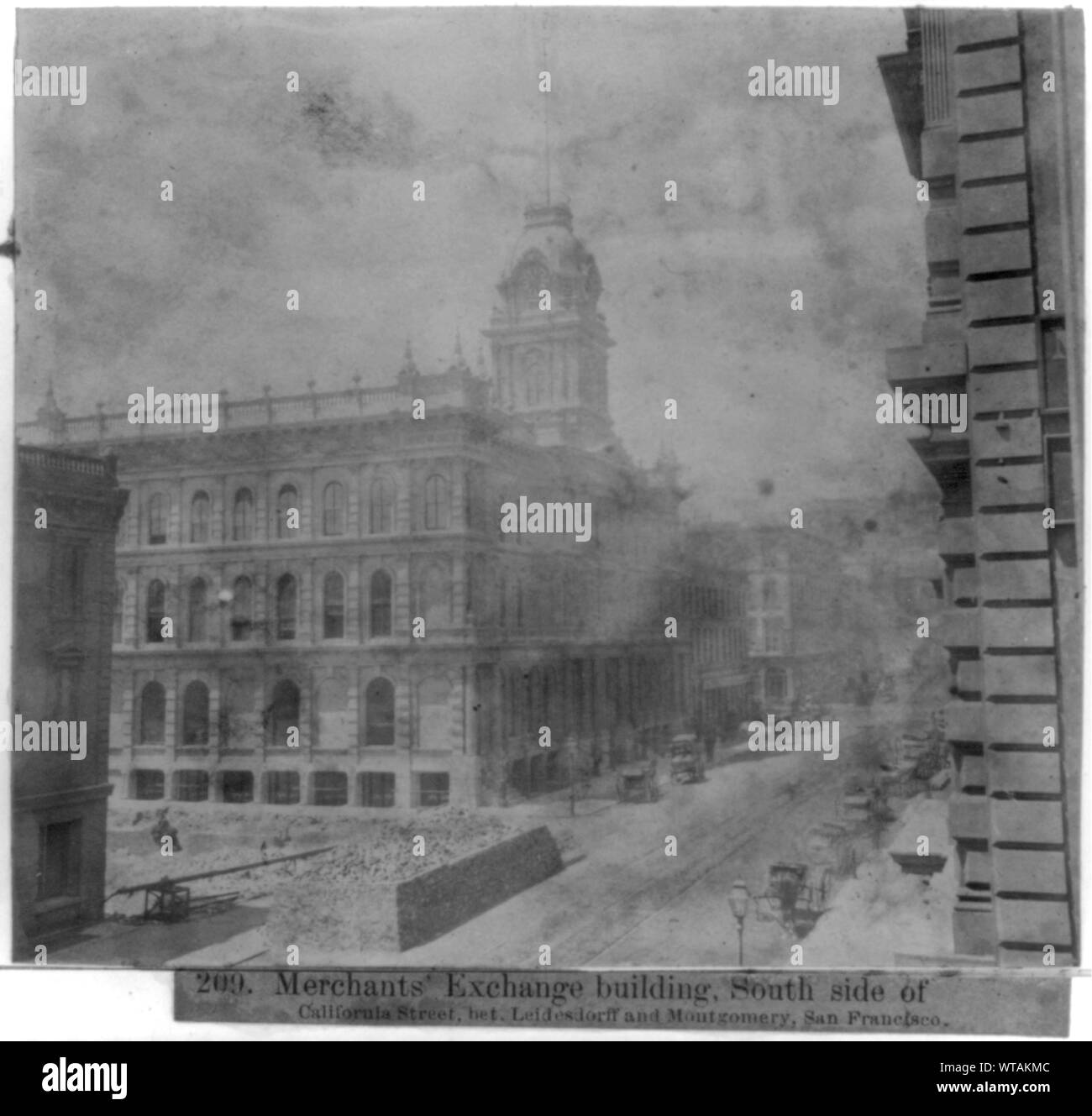 Merchants' Exchange Building - South Side of California Street between ...