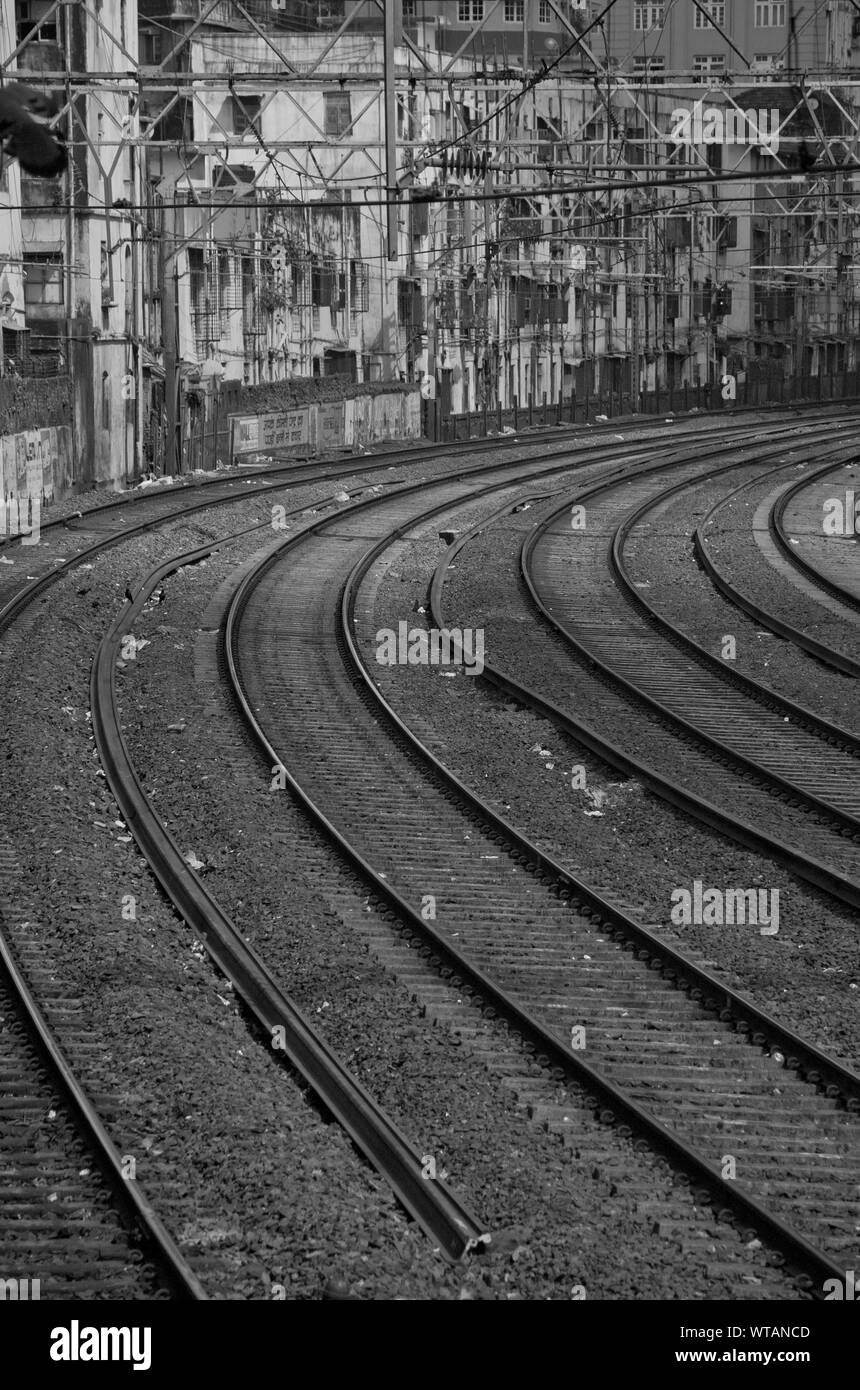 Indian rail line hi-res stock photography and images - Alamy