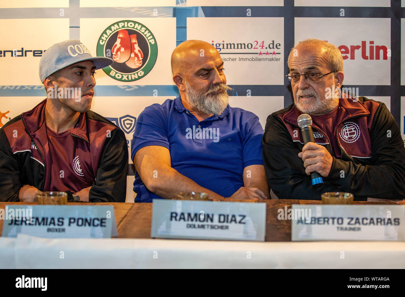 11 September 2019, Berlin: Boxing: Superlightweight, World Championship ...