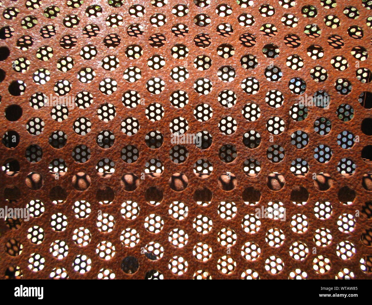 Metal with holes hi-res stock photography and images - Alamy