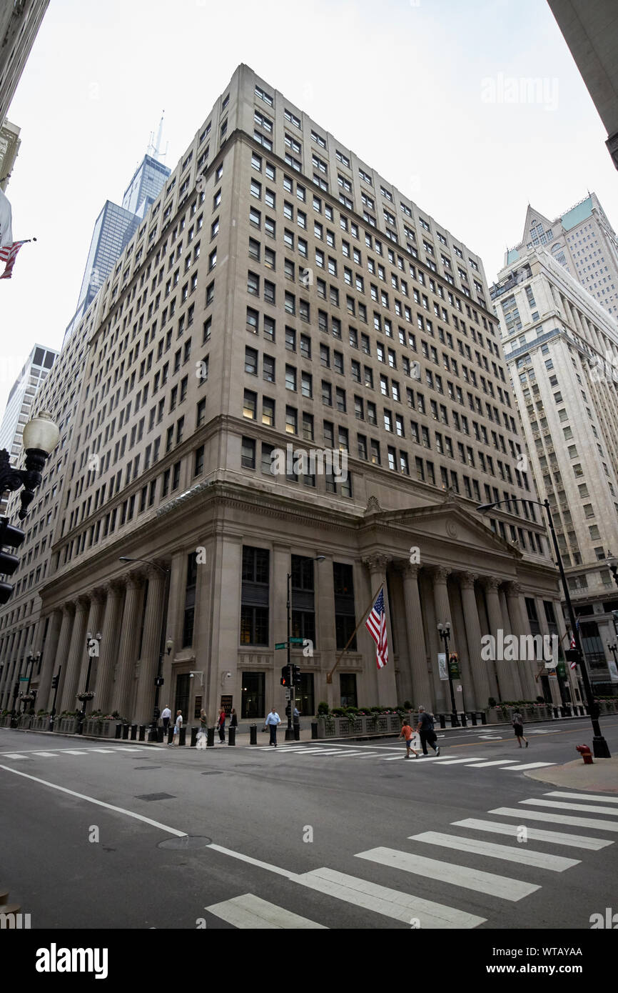 The Federal reserve bank of Chicago Illinois USA Stock Photo - Alamy