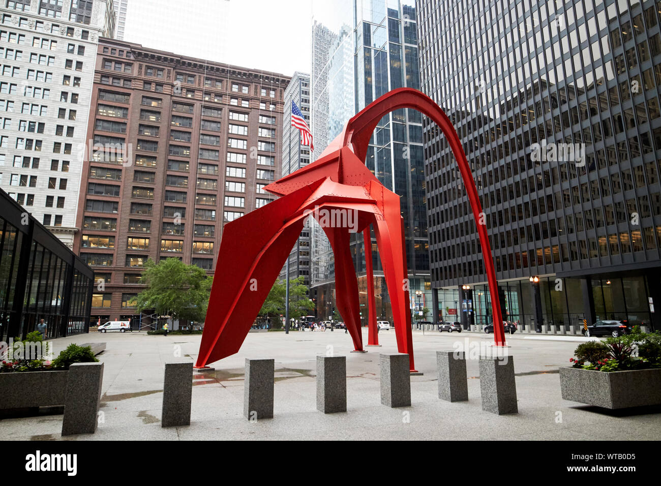 Flamingo Chicago Sculpture