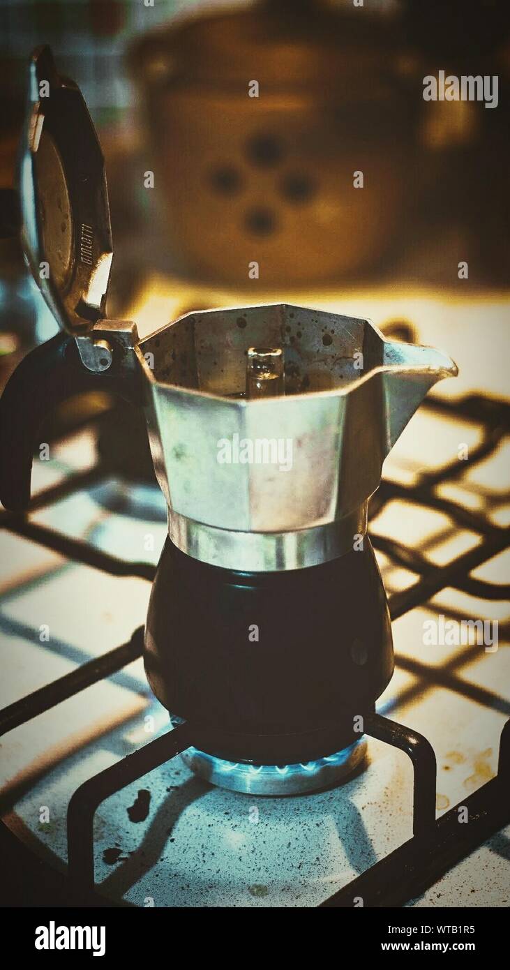 Stove Top Espresso Maker High Resolution Stock Photography and Images ...