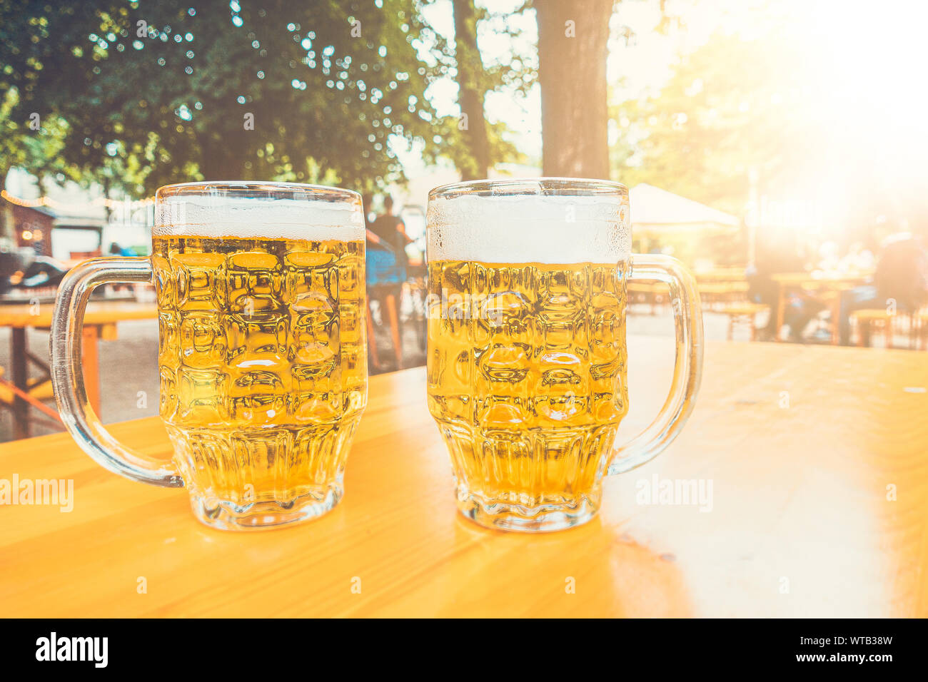 German draught beer hi-res stock photography and images - Alamy