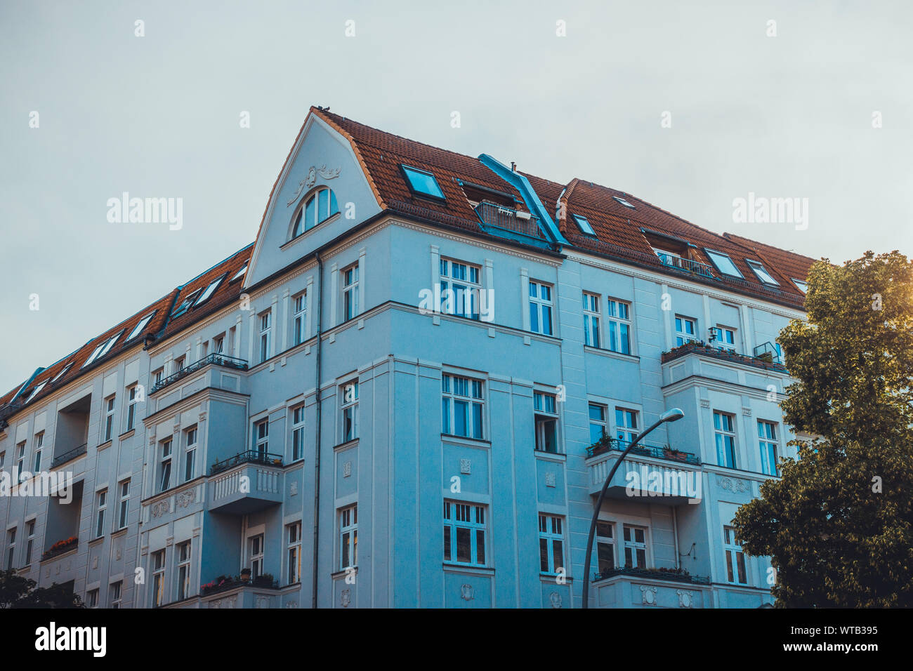 Typical apartment building in central Berlin Stock Photo - Alamy