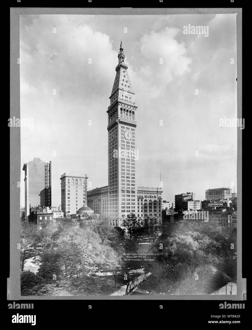 Metropolitan Life Ins. Bldg Stock Photo - Alamy