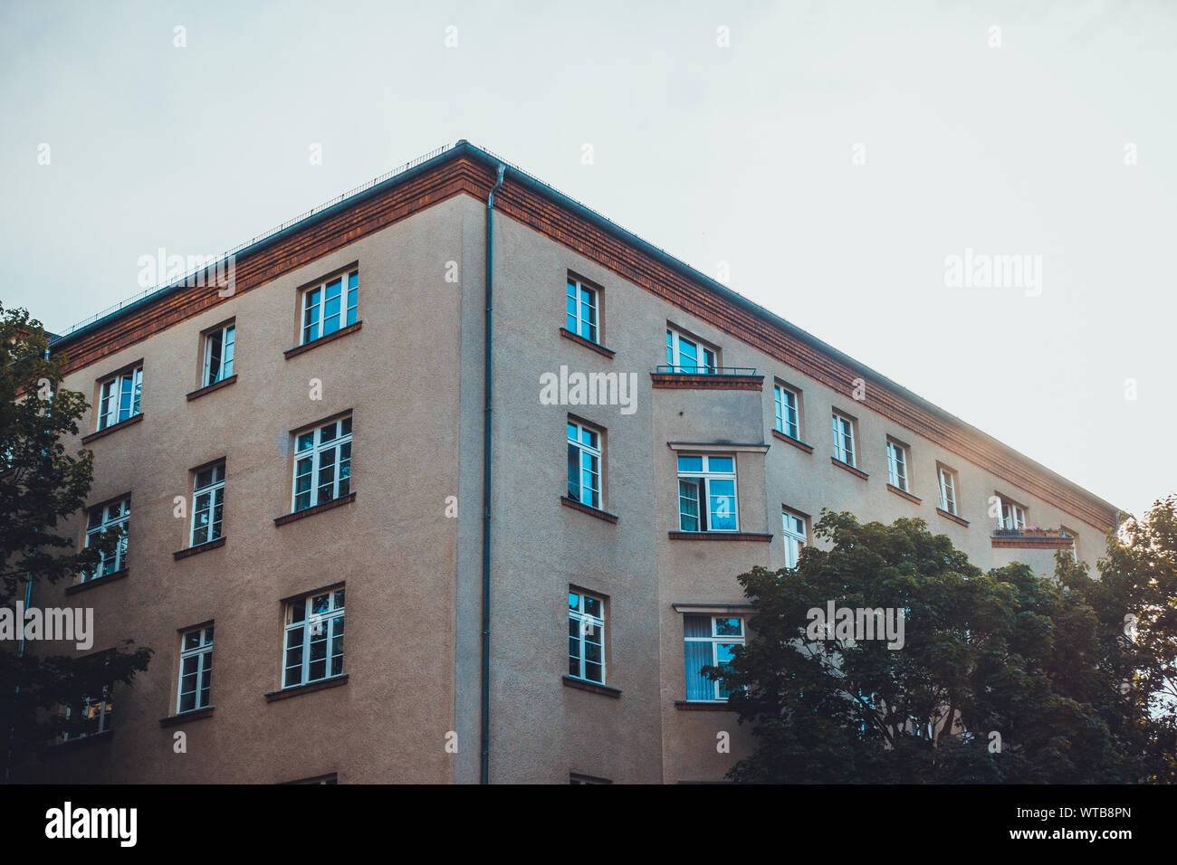 Typical apartment building in central Berlin Stock Photo - Alamy