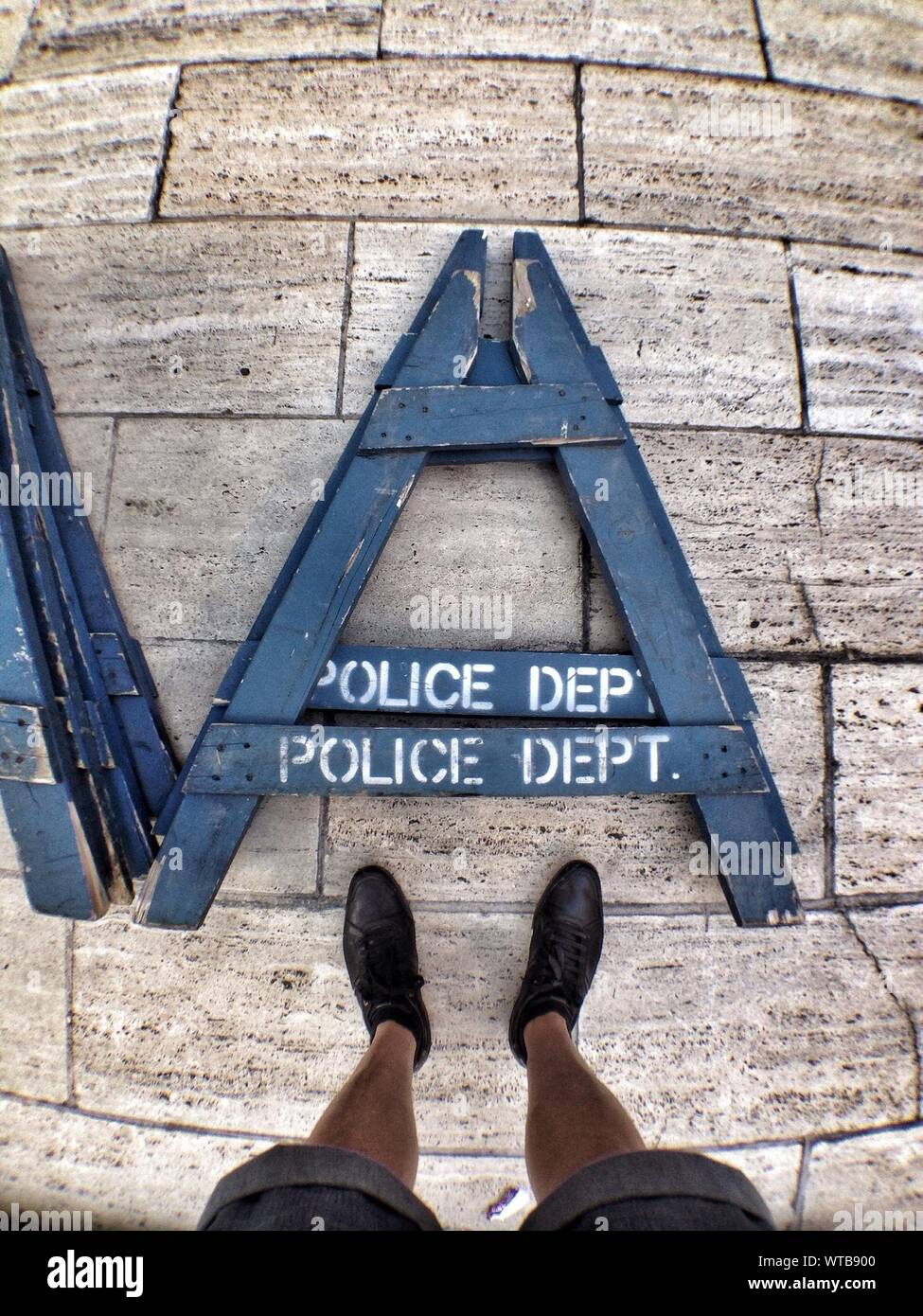 Trestle legs hi-res stock photography and images - Alamy