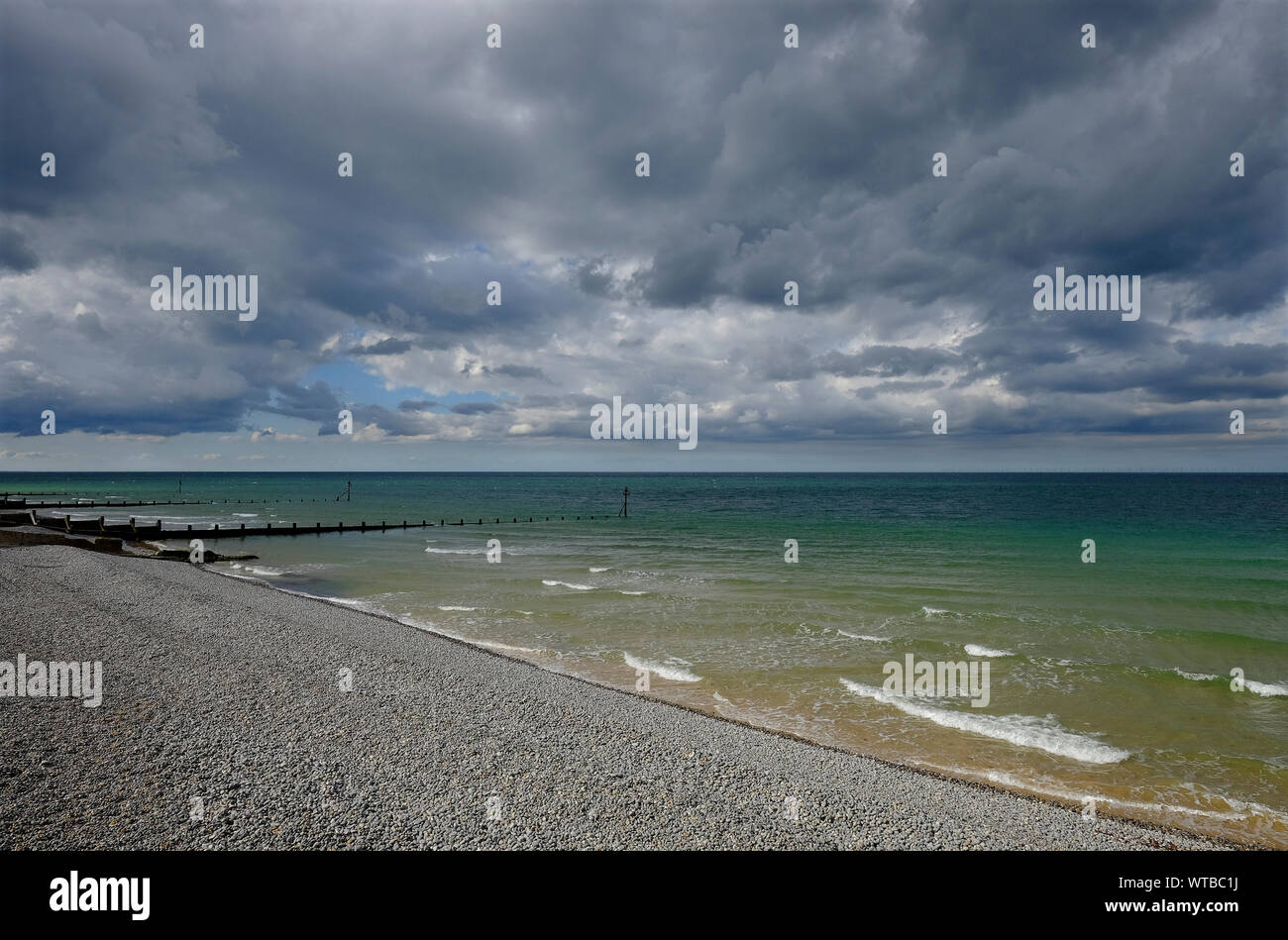 sheringham beach, north norfolk, england Stock Photo - Alamy