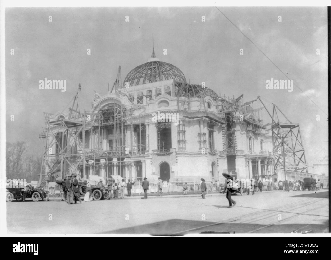 Mexico - Mexico City - new opera house under constr.; full view, from ...