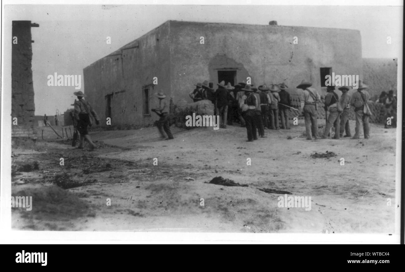 Mexico - Insurrectos, 1911: street fighting in Juarez Stock Photo - Alamy