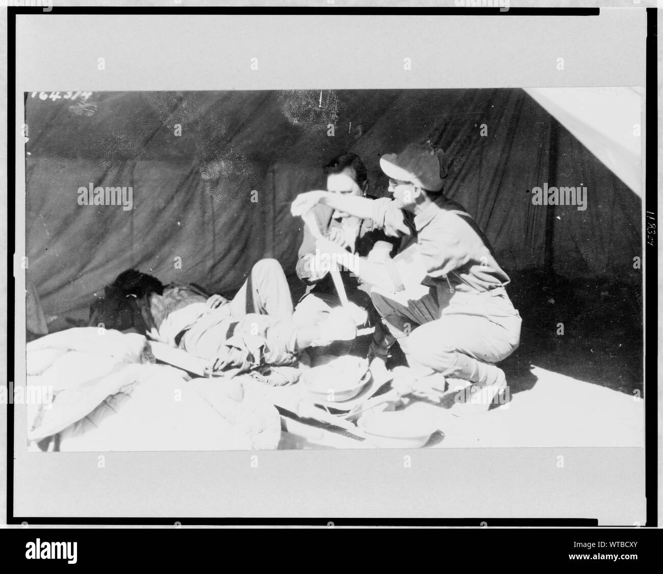 Mexico - Presidio, Texas--Dr. Braden in charge of army Red Cross ...