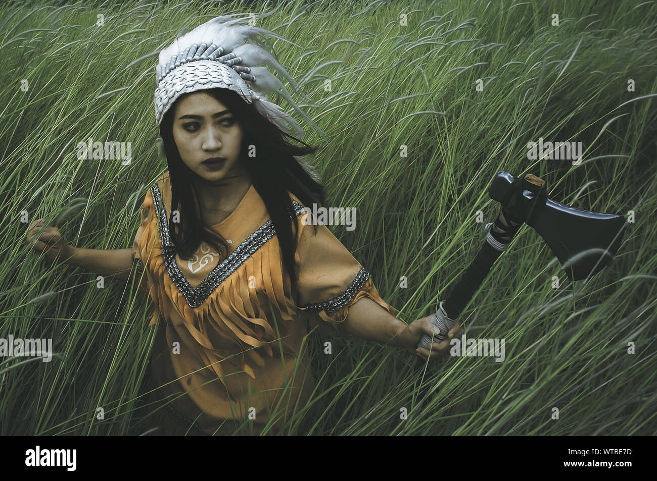 Woman Axe High Resolution Stock Photography and Images - Alamy