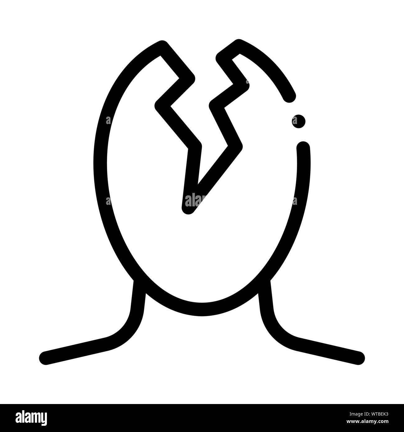 Head Split Pain Man Silhouette Headache Vector Stock Vector Image & Art ...