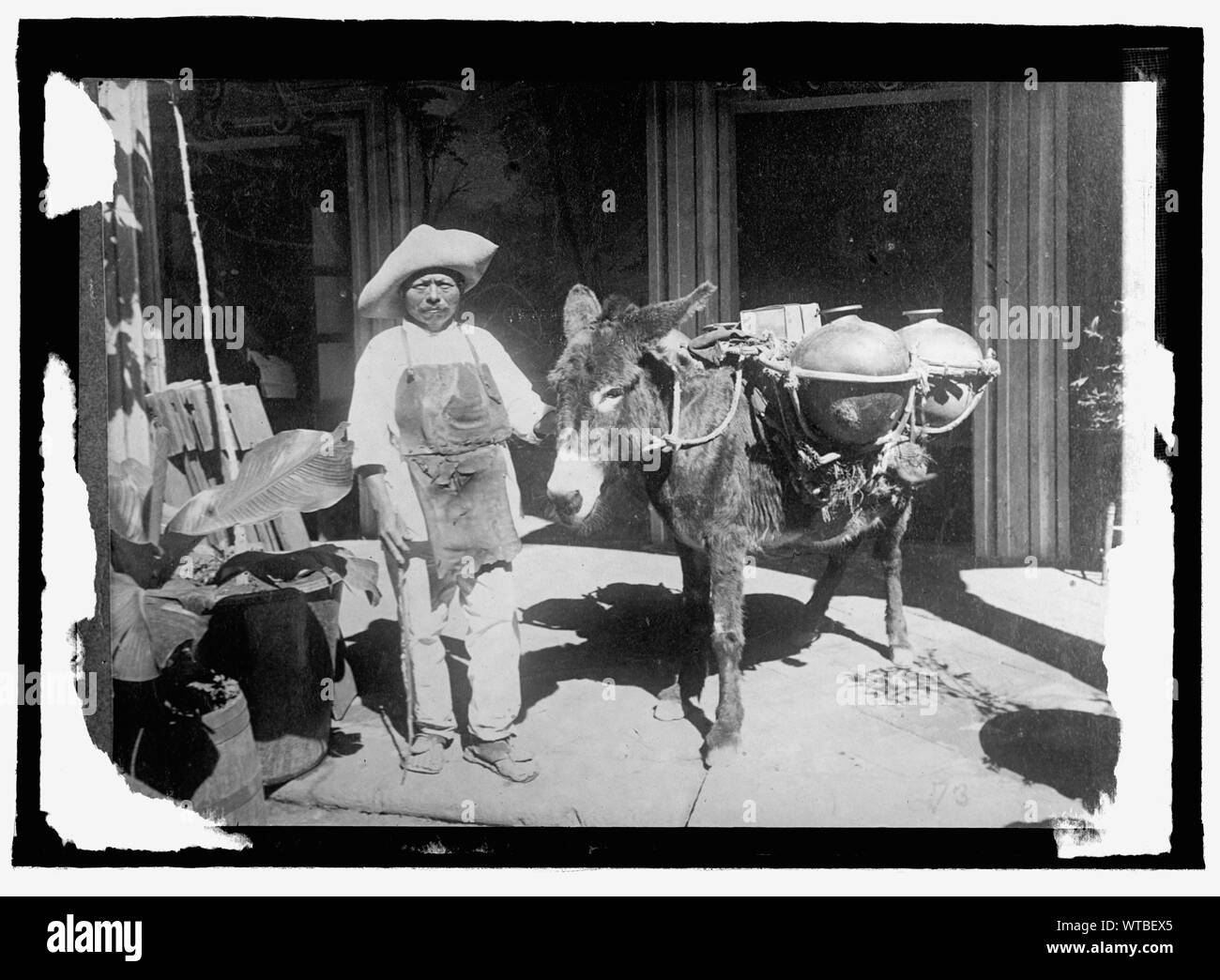 Water peddler Black and White Stock Photos & Images - Alamy