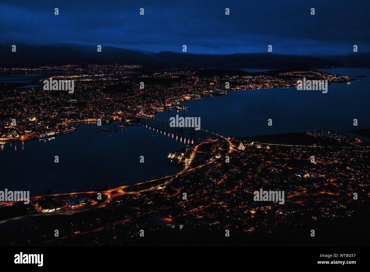 Tromso aerial hi-res stock photography and images - Alamy