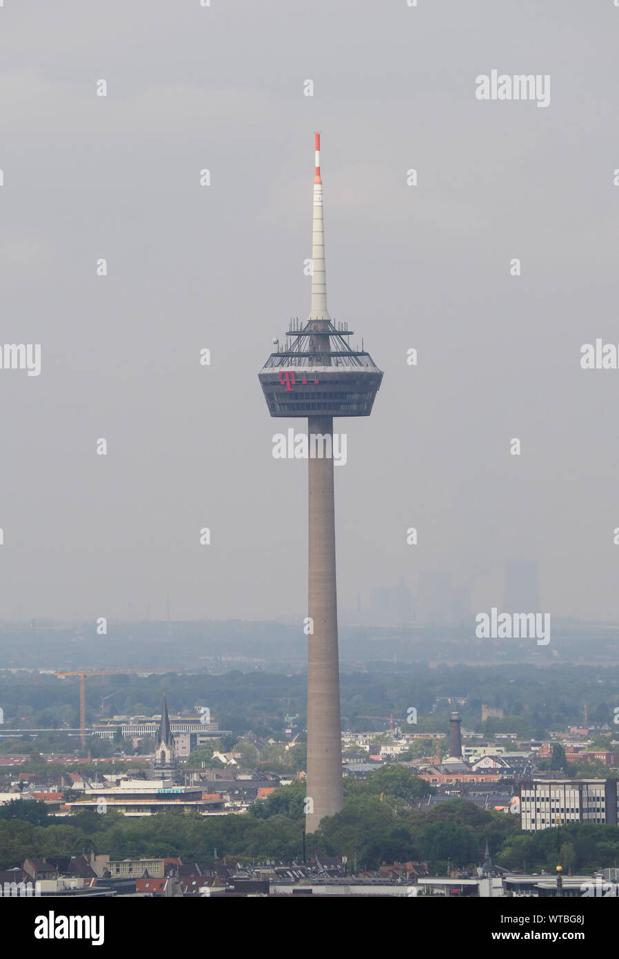 KOELN, GERMANY - CIRCA AUGUST 2019: Colonius (television tower Stock ...