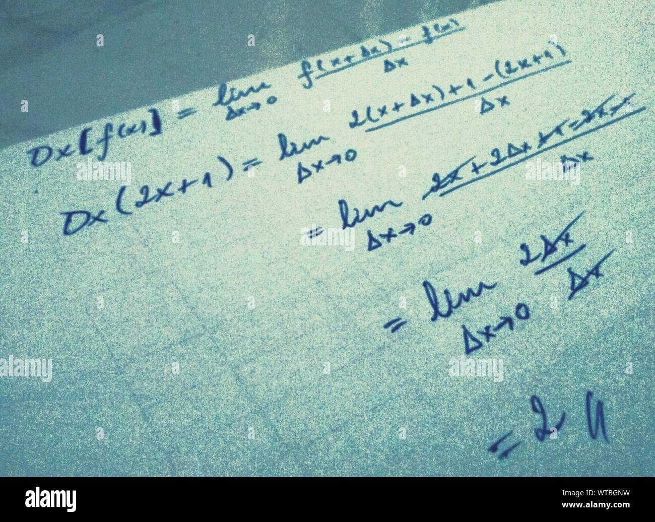 Algebra formulas hi-res stock photography and images - Alamy