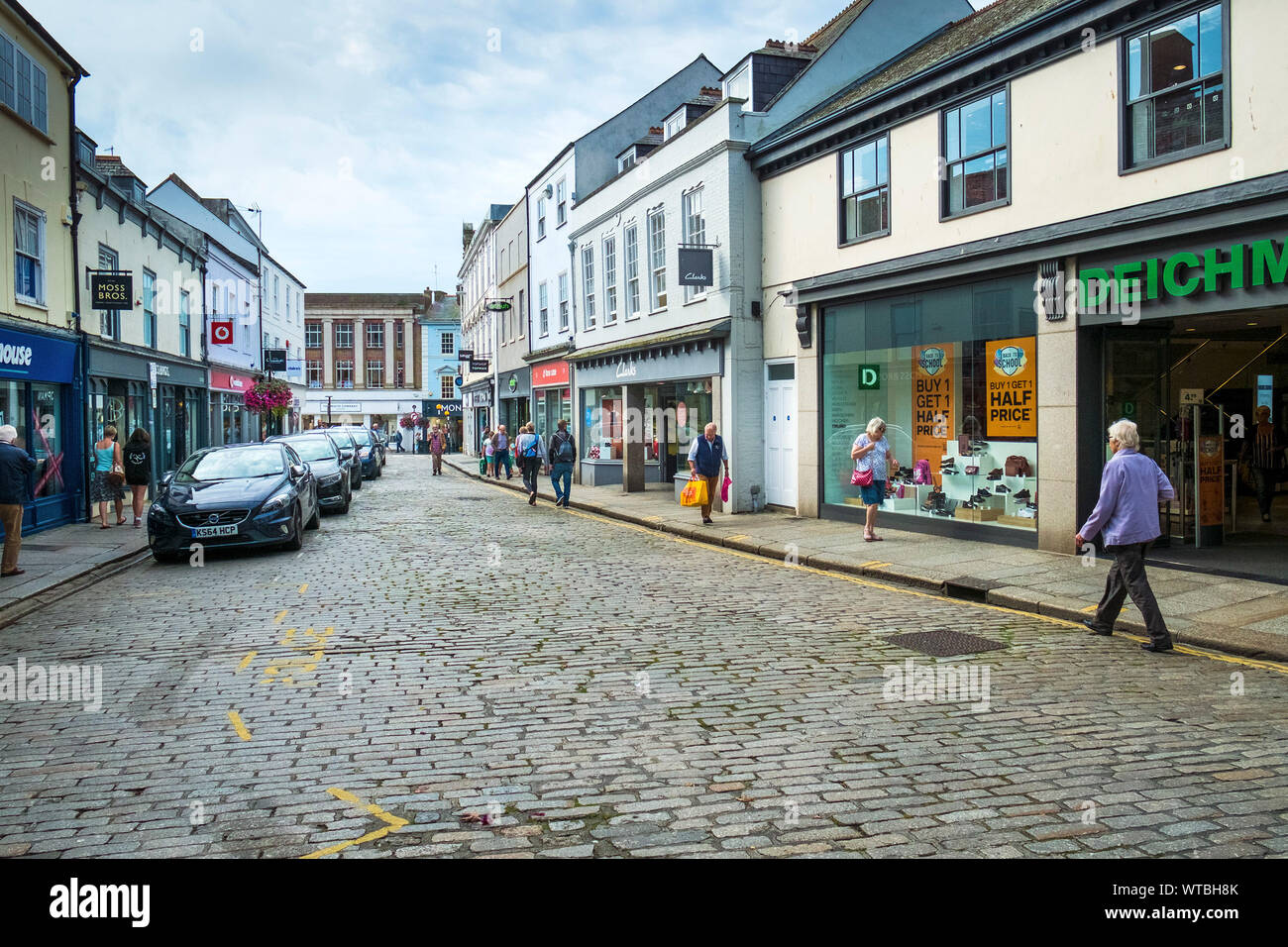 Truro king street hi-res stock photography and images - Alamy