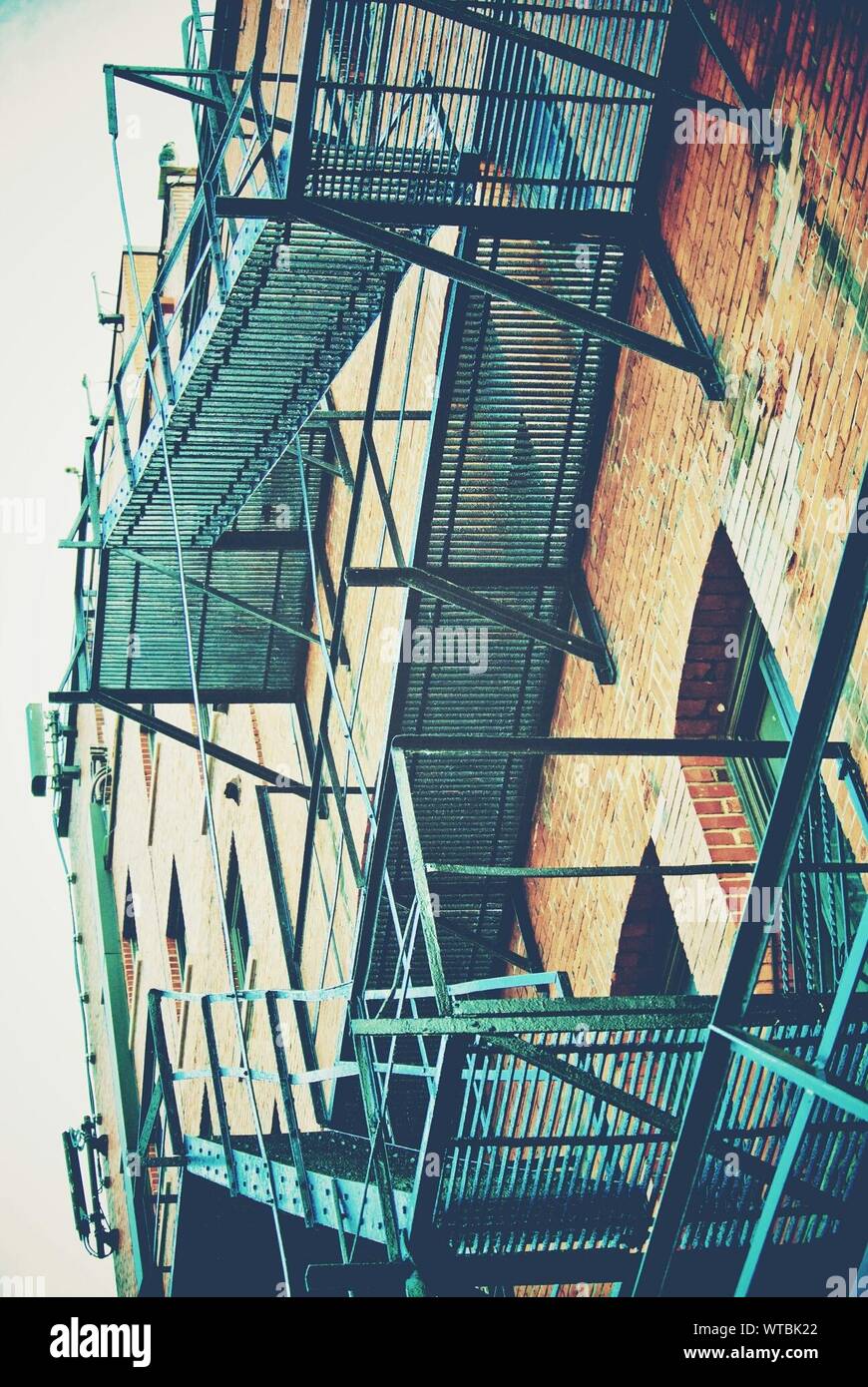 Fire escapes fire escape on hi-res stock photography and images - Alamy