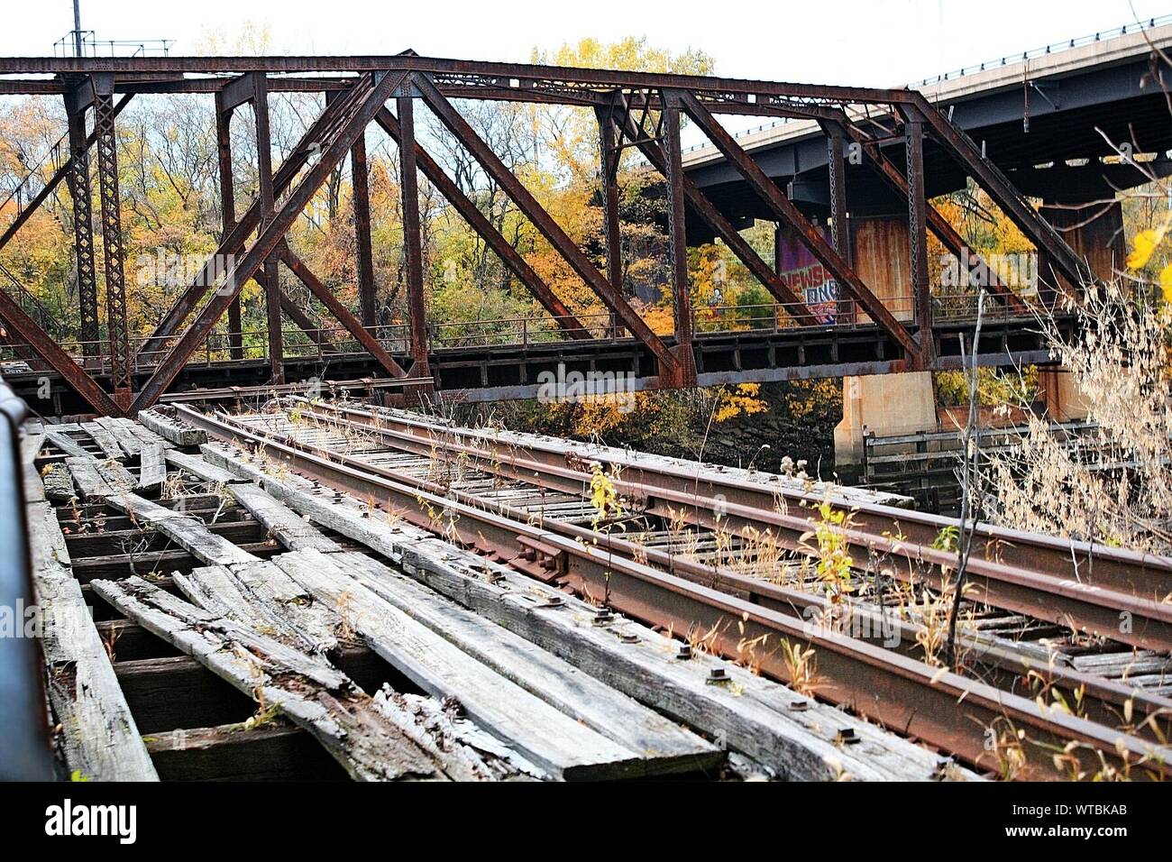 Damaged Railway Bridge High Resolution Stock Photography and Images - Alamy